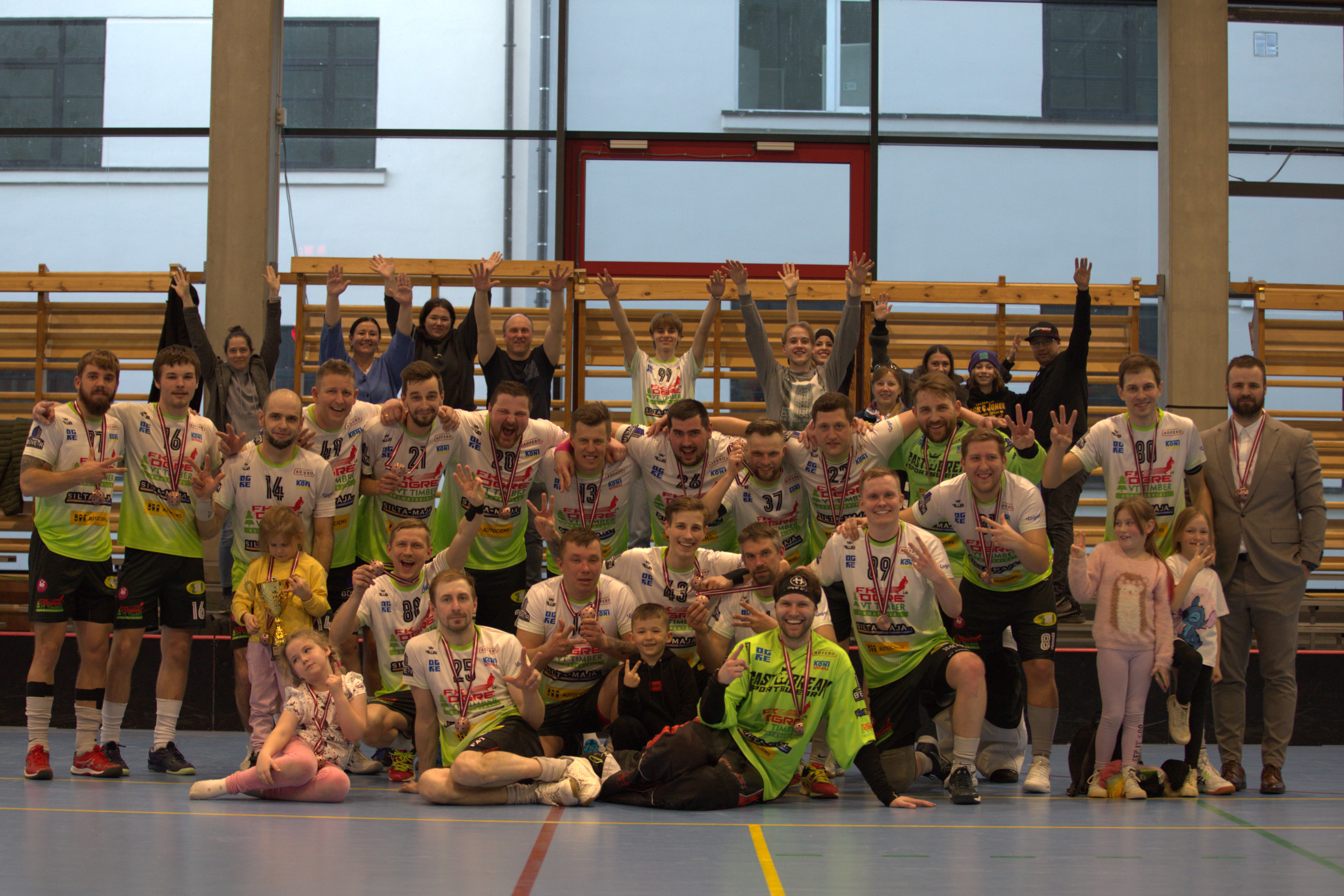 Latvijas Florbola savienība » LV » 2025/2026 » Jaunumi » "FK Ogre/VT Timber" ar pārliecinošu ...